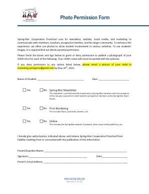 Fillable Online Get the Photo Permission Slip Worksheets & Teaching ...