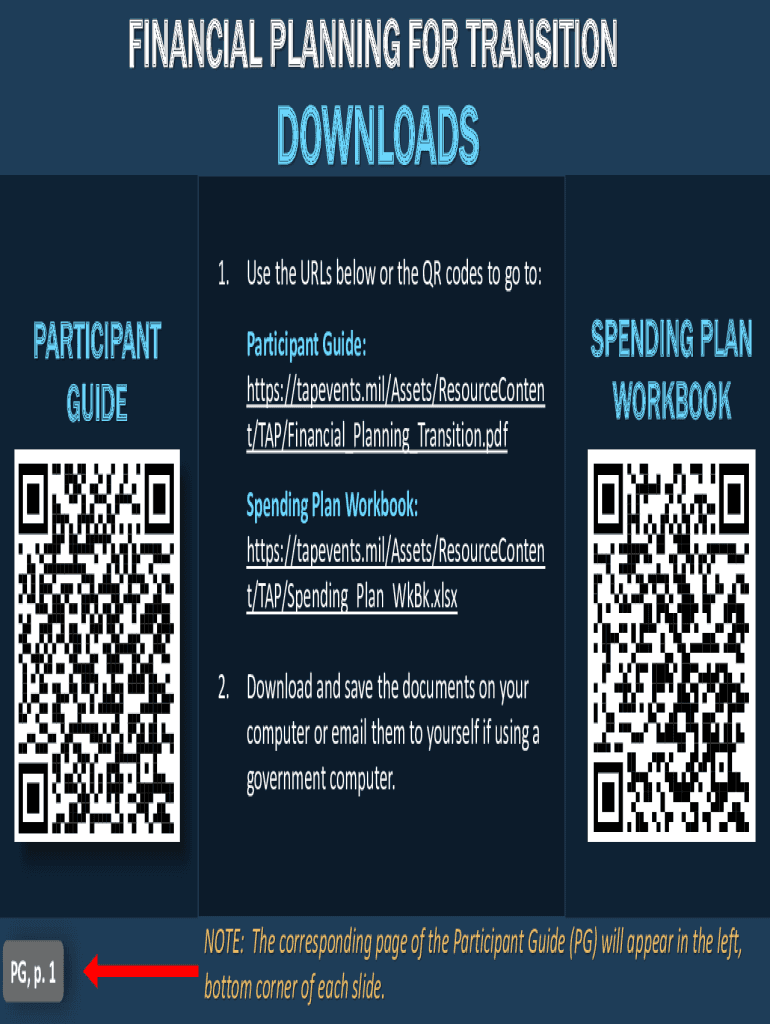 Fillable Online Financial Planning for Transition Fax Email Print ...