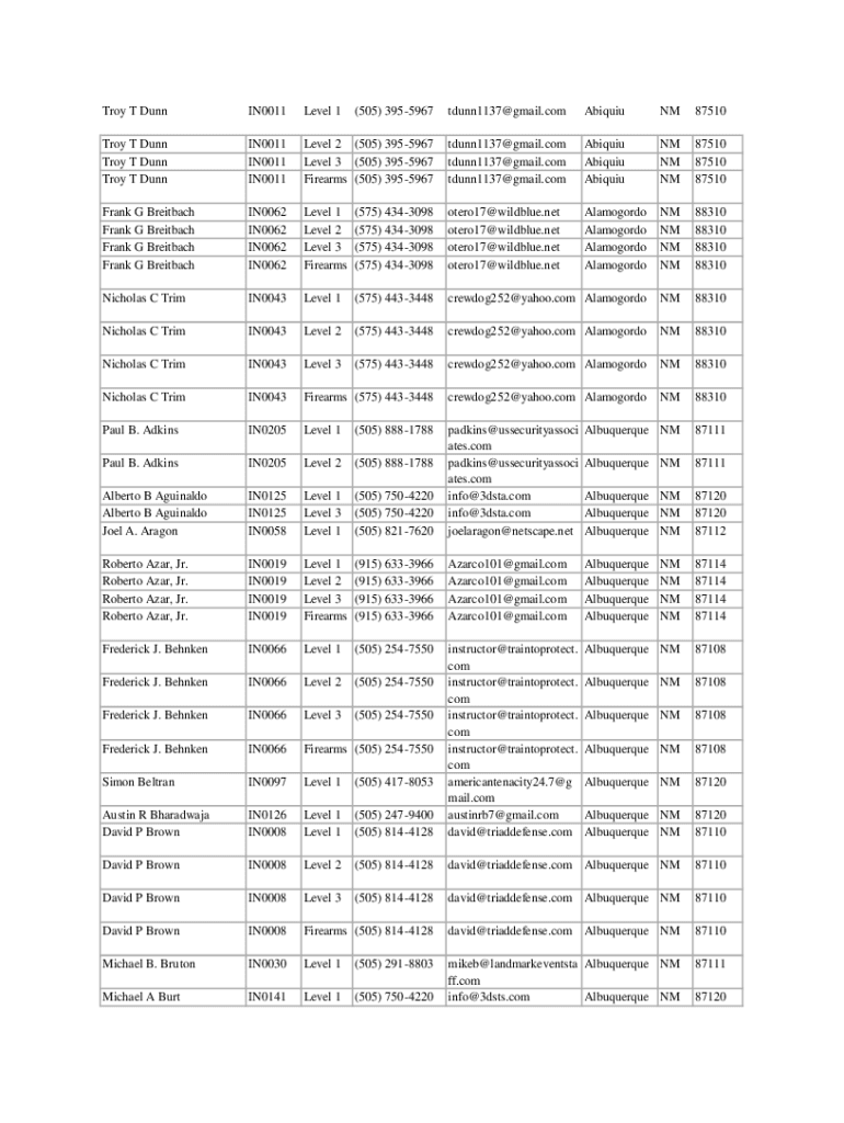 Fillable Online New Application - Concealed Carry Fax Email Print - pdfFiller