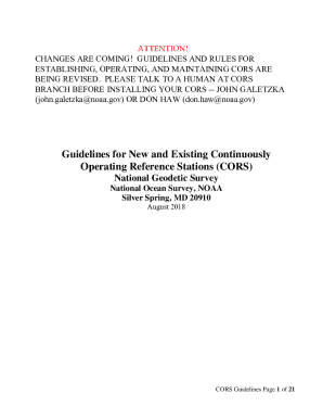 Fillable Online Guidelines for New and Existing Continuously Operating ...