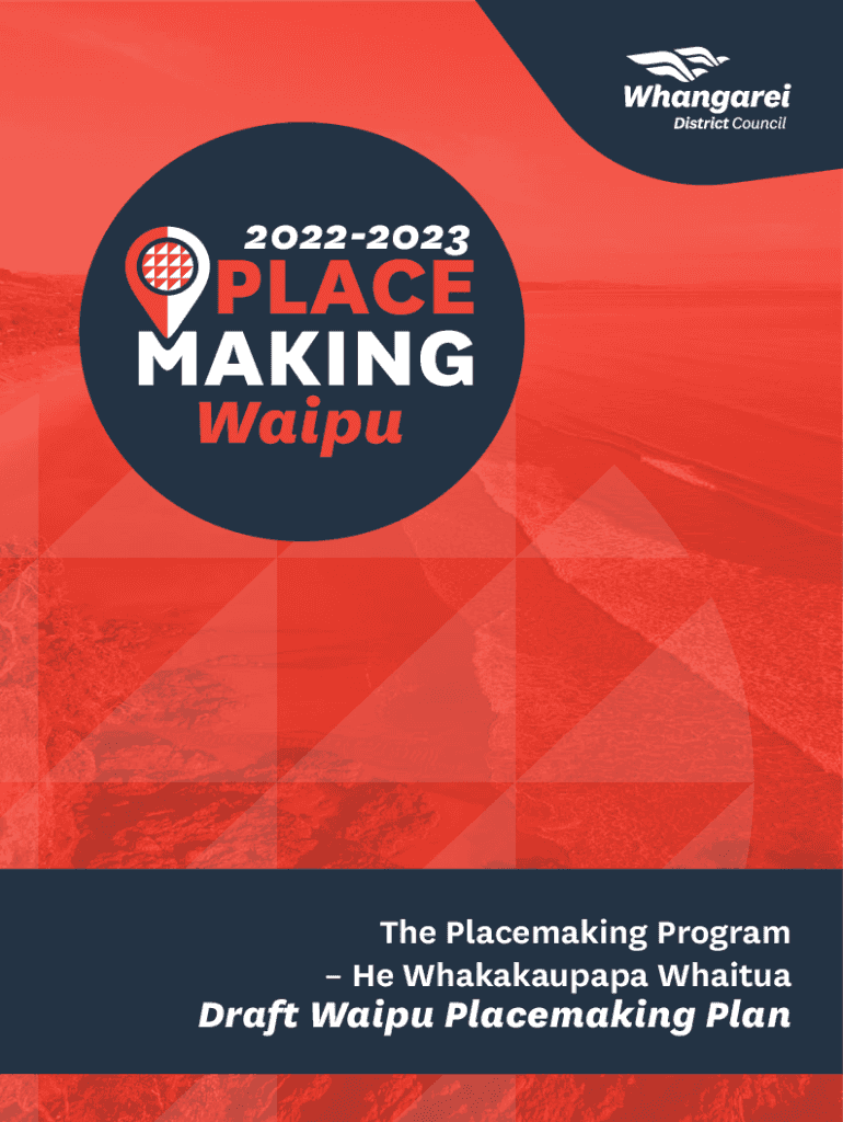 Fillable Online Draft Waipu Placemaking Plan. Placemaking Plans Fax ...
