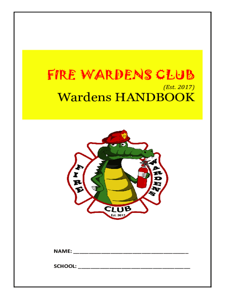 Fillable Online FIRE WARDENS CLUB Fax Email Print - pdfFiller