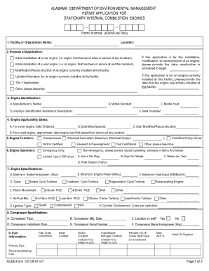 Fillable Online adem form 110 application for air pollution control ...