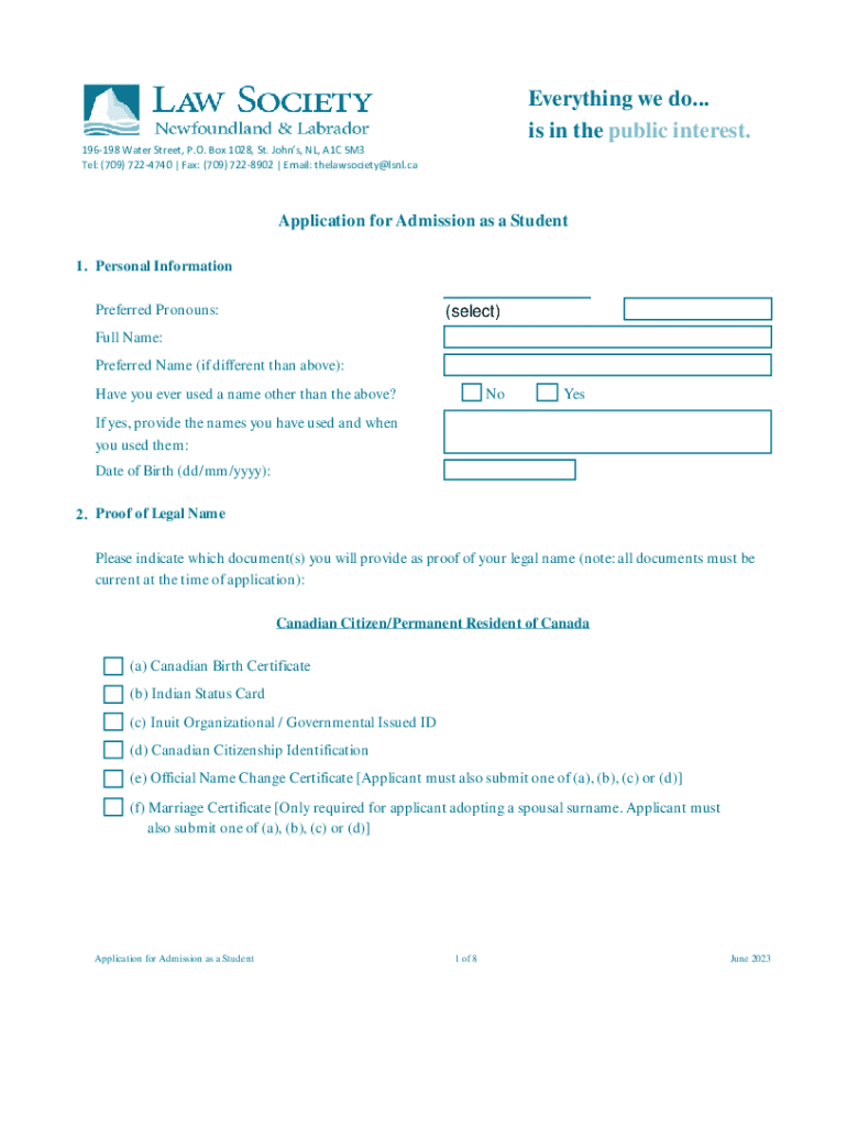 Fillable Online Registries - Digital Government and Service NL Fax ...