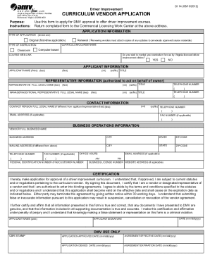 Fillable Online dmv state va Virginia Department of Motor Vehicles (VA ...