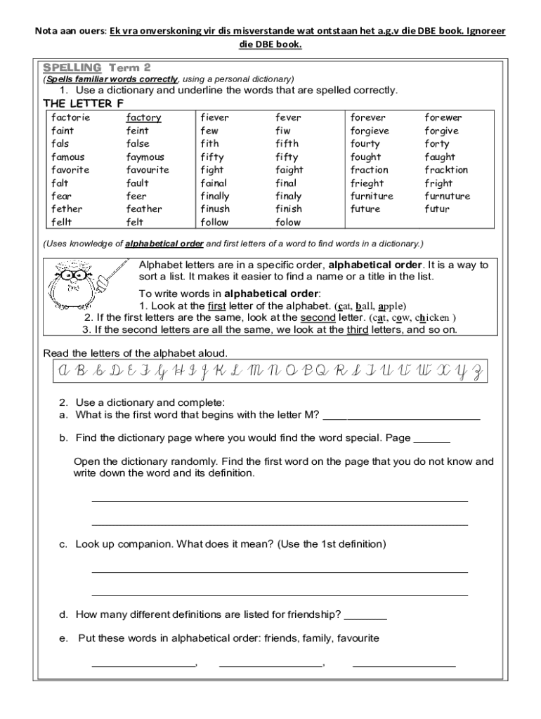 Fillable Online LSC Term 2 Week 1 & 2 Fax Email Print - pdfFiller
