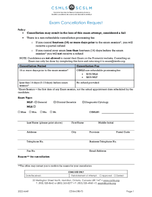 Fillable Online Reschedule or Cancel Your Appointment Fax Email Print ...