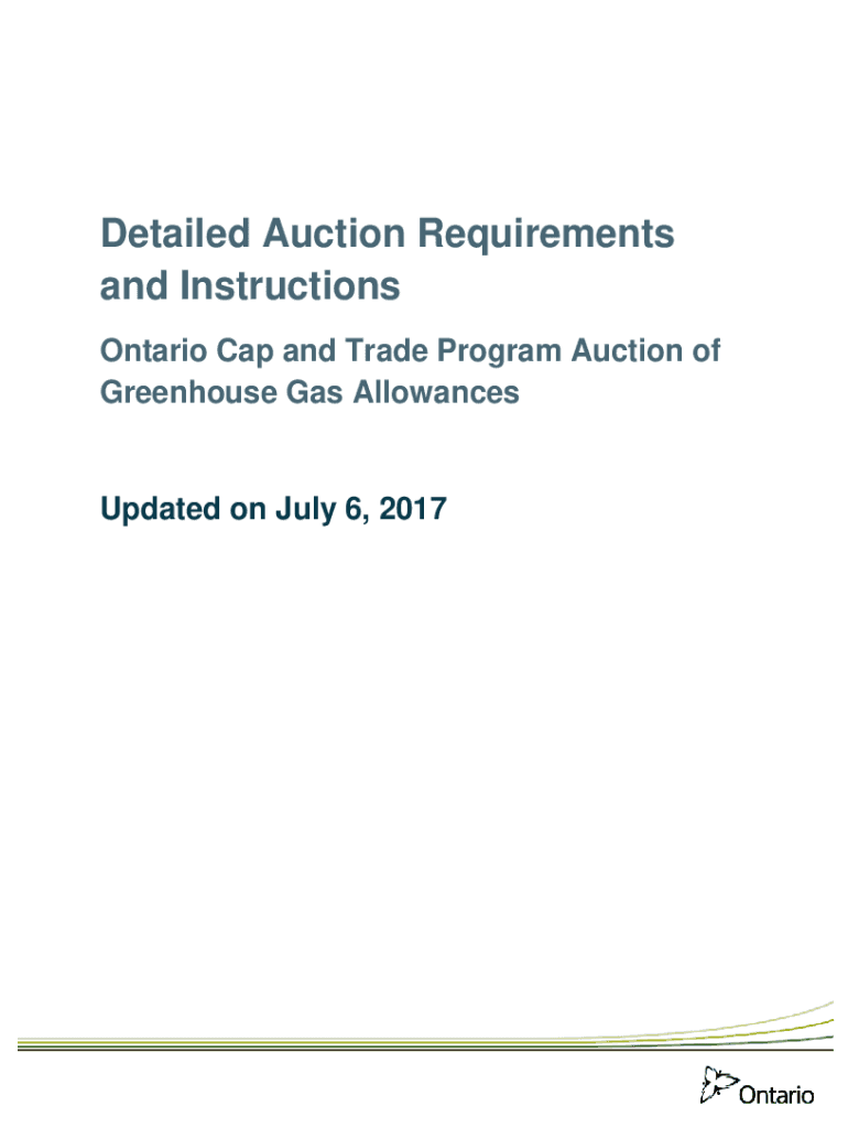Fillable Online Auction Information - California Air Resources Board ...