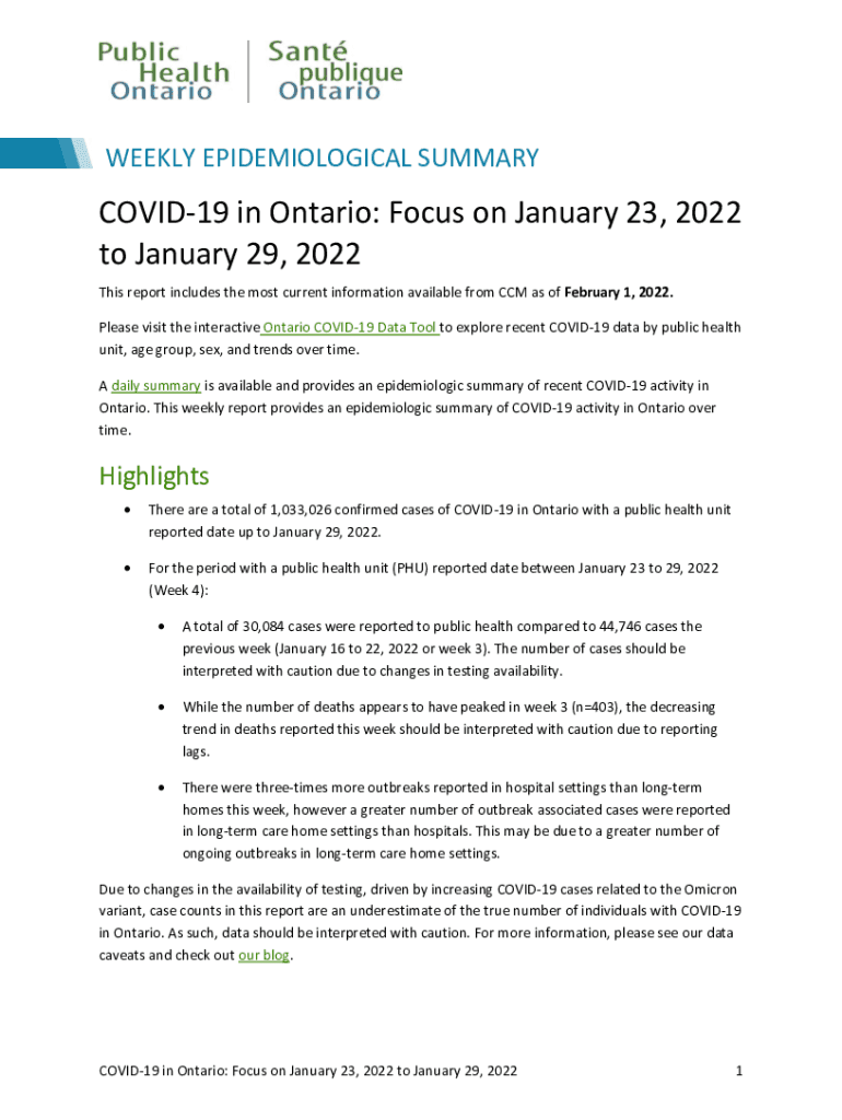 Fillable Online Weekly epidemiological update on COVID-19 - 4 January ...