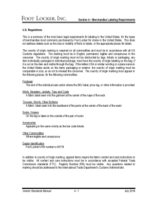 Fillable Online 16 CFR Part 500 -- Regulations Under Section 4 of the ...