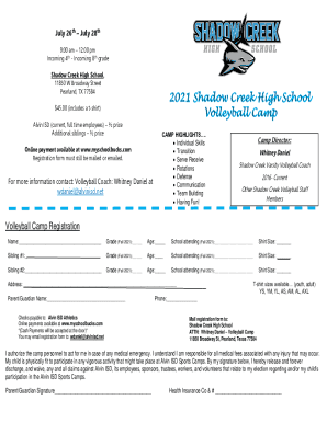 Fillable Online 5starassets blob core windows Shadow Creek High School ...