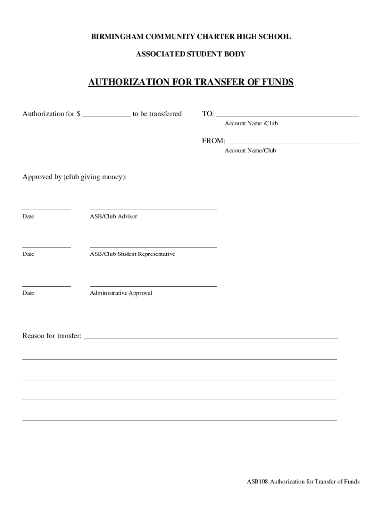 Fillable Online ASB / Club Forms Fax Email Print - pdfFiller