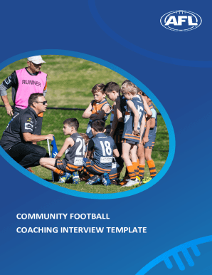 Fillable Online 41 Football Coach Interview Questions (With Sample ...