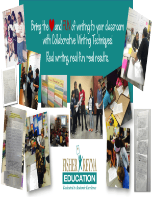 Fillable Online Bring the and FUN of writing to your classroom with ...