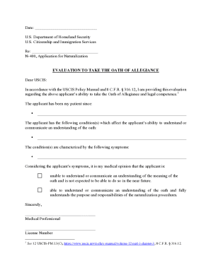 Fillable Online X. 1. Sample Oath Waiver Evaluation for Medical Professionals.docx Fax Email ...