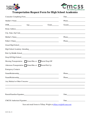 Fillable Online HIGH SCHOOL EVALUATION FORM Fax Email Print - pdfFiller