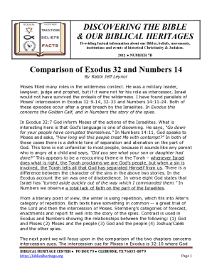 Fillable Online Discovering the Bible: Story and Faith of the Biblical ...