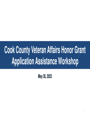 Fillable Online Cook County Department of Veterans Affairs Hosts Honor ...