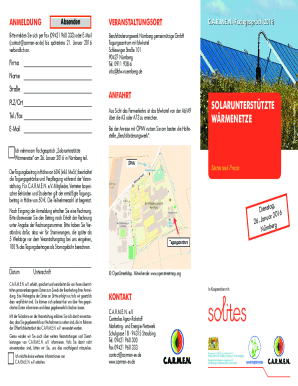 Fillable Online Bitte melden Sie sich per Fax (09421 960 333) oder E ...