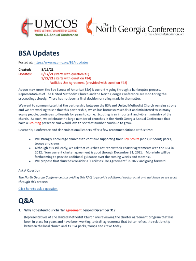 Fillable Online BSA Updates Q&A Fax Email Print - pdfFiller