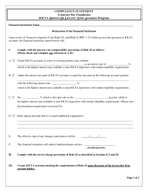 Fillable Online CCV Compliance Statement Fax Email Print - pdfFiller
