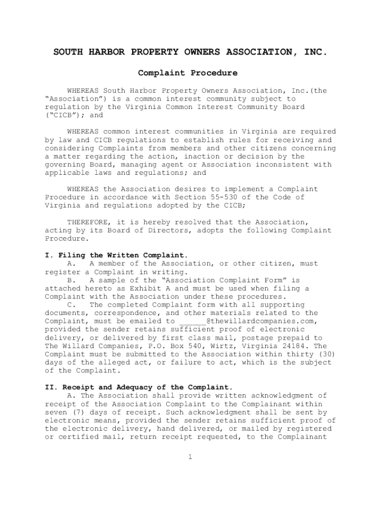 Fillable Online South Harbour Disclosure 3 Fax Email Print - pdfFiller