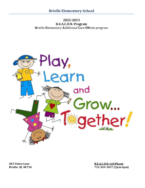Fillable Online Brielle Elementary School Fax Email Print - pdfFiller