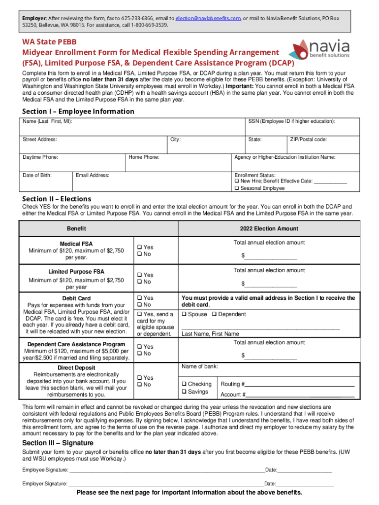 Fillable Online wa state sebb change in status form Fax Email Print ...