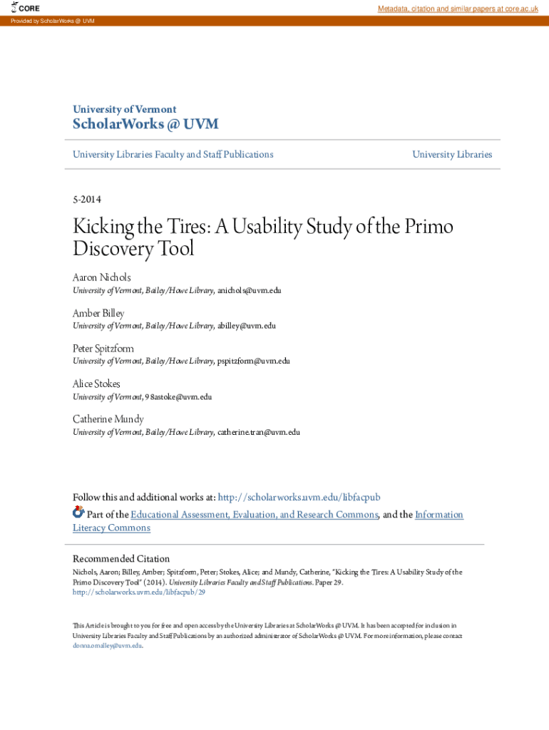 Fillable Online Research Databases - Howe Library - The University of ...