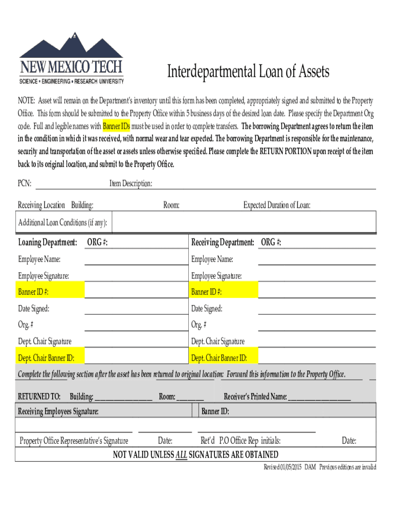 Fillable Online Fixed Assets and Equipment InformationFinancial Services Fax Email Print - pdfFiller