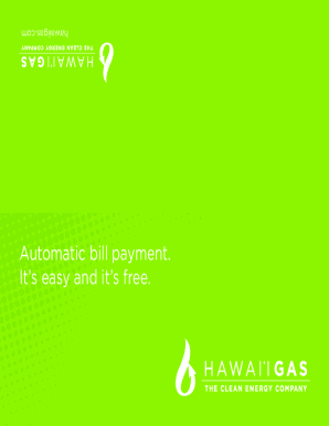 Fillable Online Automatic bill payment. It's easy and it's free. Fax ...