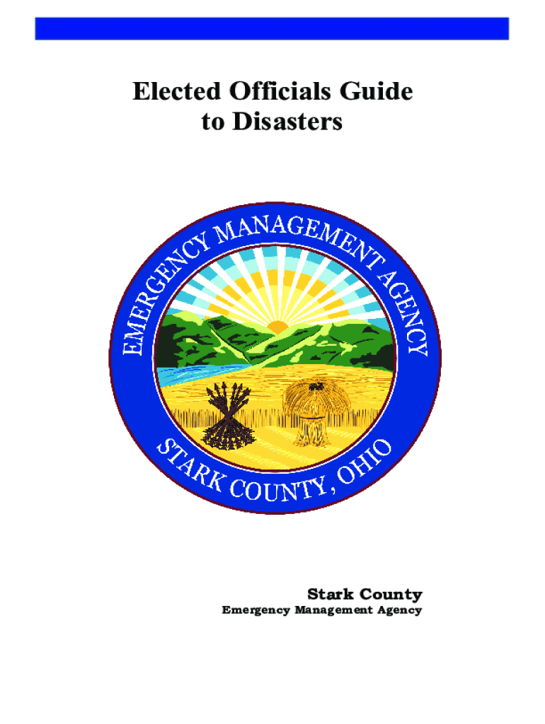 Fillable Online Stark County Public Health Emergency Response Plan Fax ...