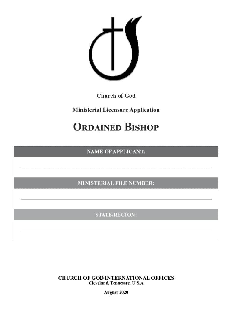 Fillable Online Farley Study Guide to Ordained Ministerial Exam ...