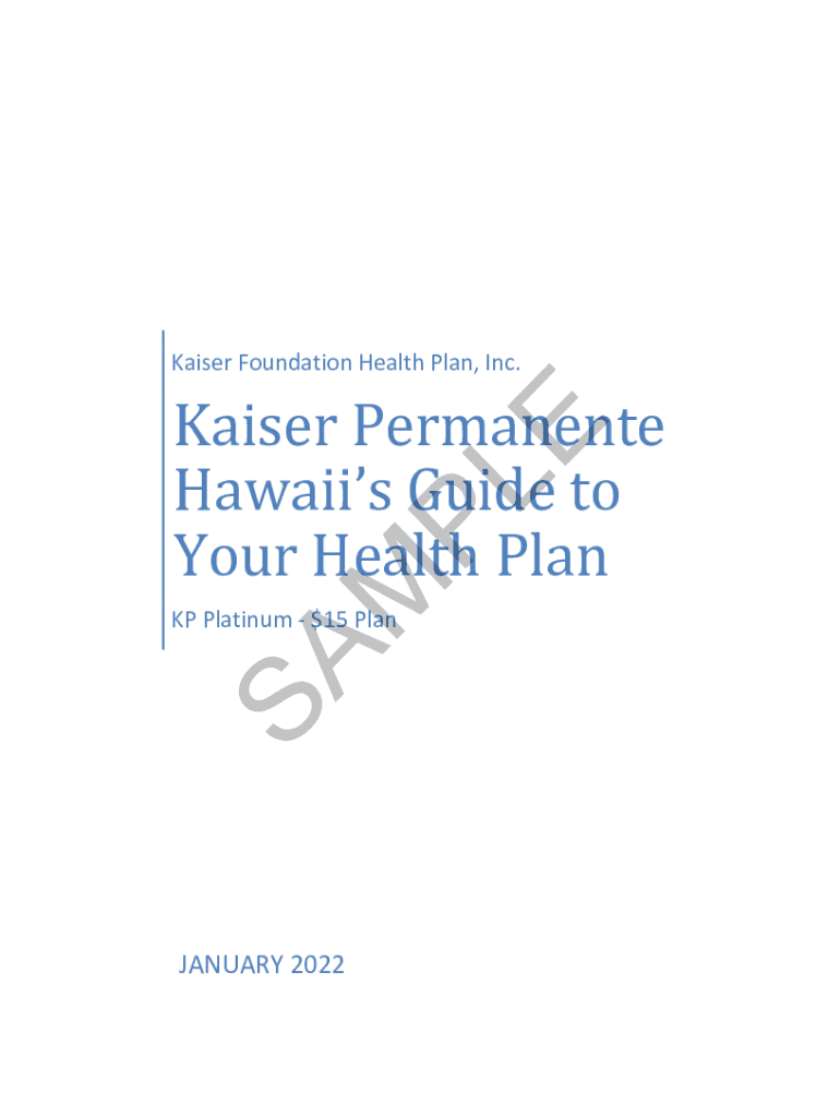 Fillable Online 2022 Sample KPIC CA - Small Group PPO Platinum Plan Fax ...