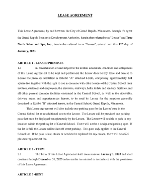 Fillable Online Warehouse Lease Agreement: Definition & Sample Fax ...