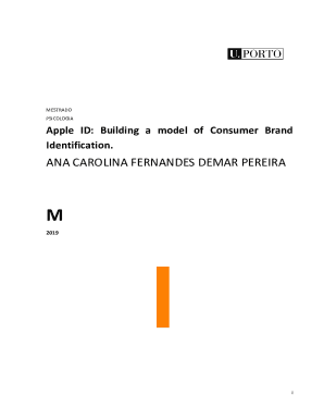 Fillable Online Apple ID: building a model of consumer brand ...