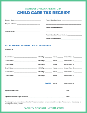 Fillable Online Parent Forms - Child Care Payment Program Fax Email ...