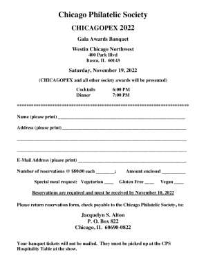 Fillable Online 2022-banquet-form.pdf Fax Email Print - pdfFiller