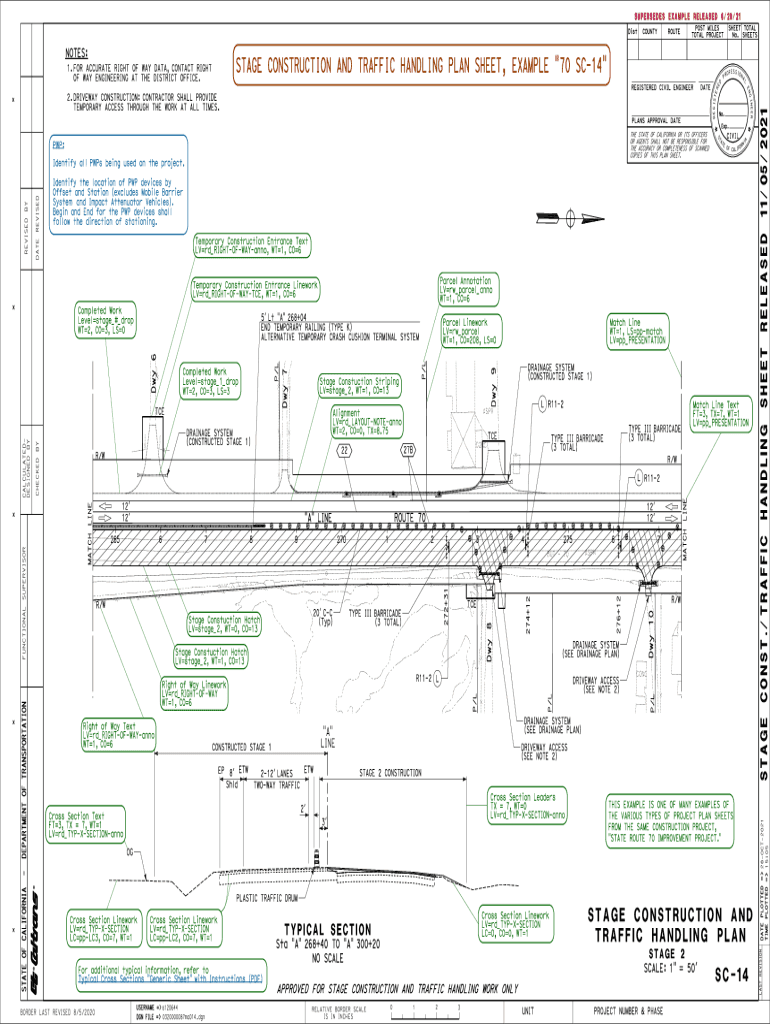 Fillable Online dot ca PPM -Stage Construction and Traffic Handling ...