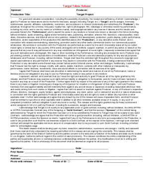 Fillable Online Life Story Agreement Tongal.doc Fax Email Print - pdfFiller