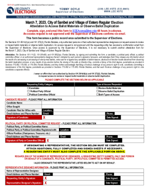 Fillable Online LEE SOE FL Ballot Access ATTESTATION FORM - 09-16-22 ...