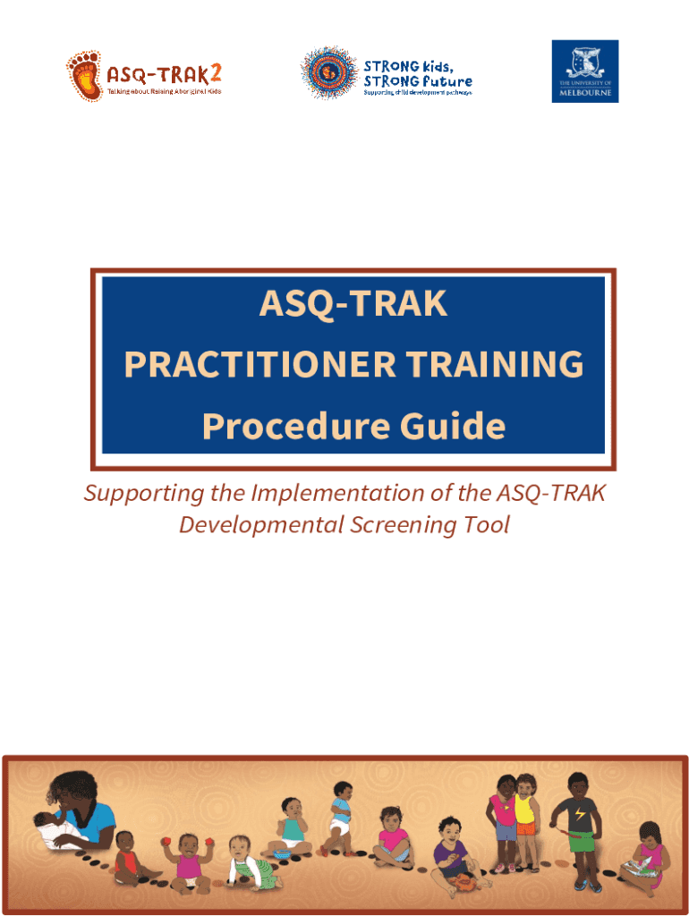 Fillable Online The ASQ-TRAK developmental screening tool with Dr Anita ...
