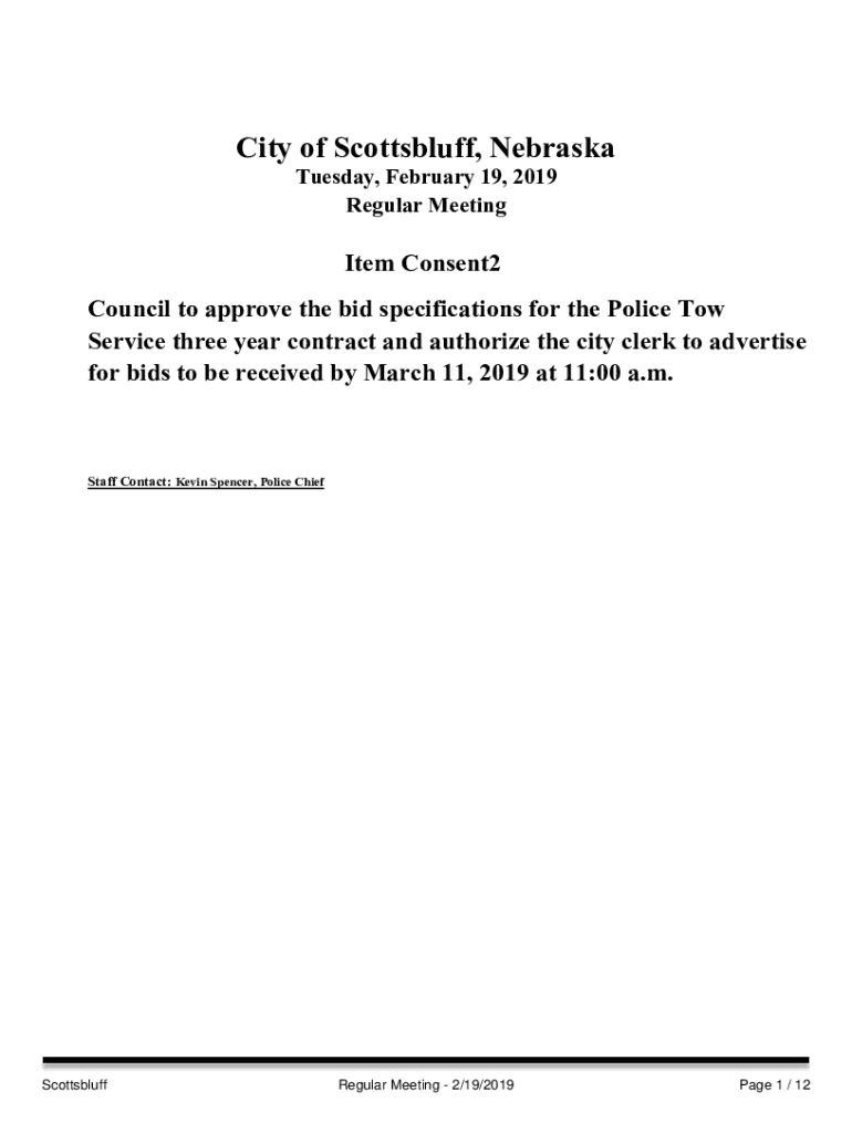 Fillable Online Scottsbluff Police Department takes measures to save ...