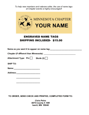 Fillable Online Your Guide To Making Custom Name Badges & Tags Fax ...