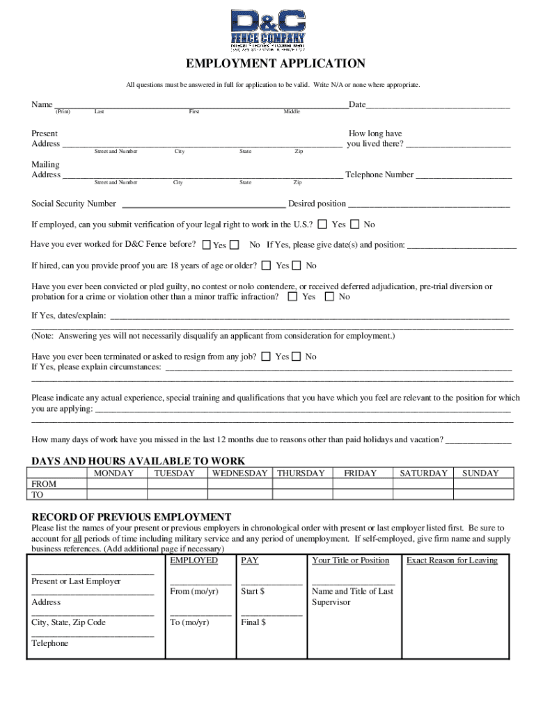 Fillable Online How To Complete A Job Application Fax Email Print fillable-online-how-to-complete-a-job-application-fax-email-print
