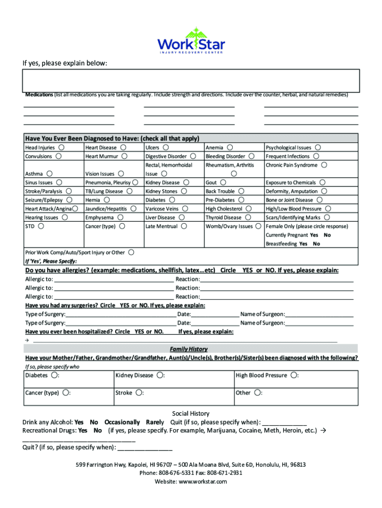 Fillable Online adult general information form Fax Email Print - pdfFiller