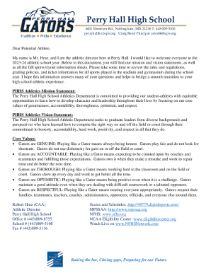 Fillable Online Perry Hall High School principal leaving post to take ...