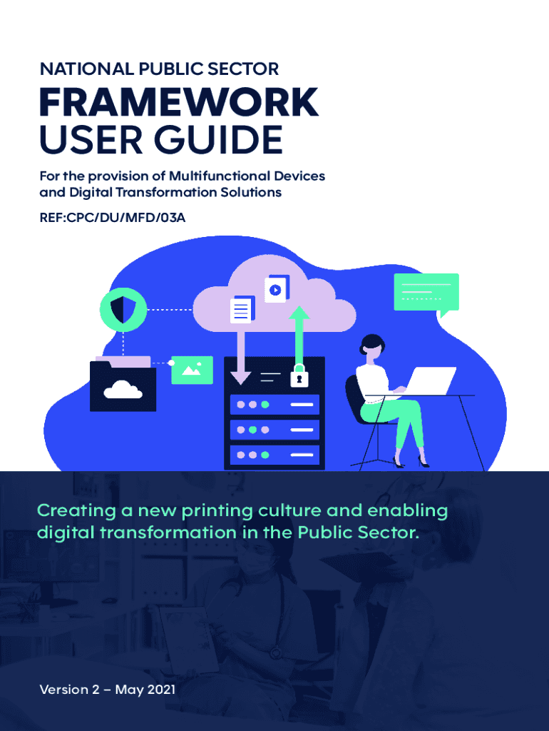 Fillable Online Public Sector MFD Digital Transformation Framework User ...