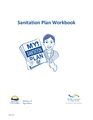 Fillable Online The Importance of Sanitation Plans for Your Facility ...