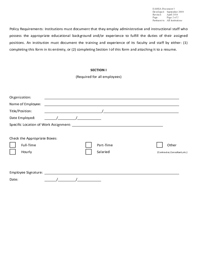 Fillable Online Faculty Administrative Personnel Form. Faculty ...